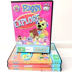 Raggs | Media | 4 X Raggs Dvds Laugh Explore Play Learn Austrlian Kids ...